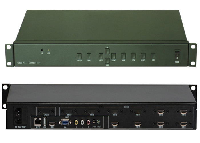 salida entrada 6 del control 1 video de With RS232 del regulador de la ...